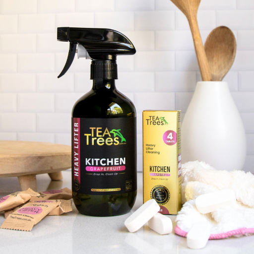 Heavy Lifter Kitchen Cleaning Pack - Bottle and 4 refill tablets – Tea ...